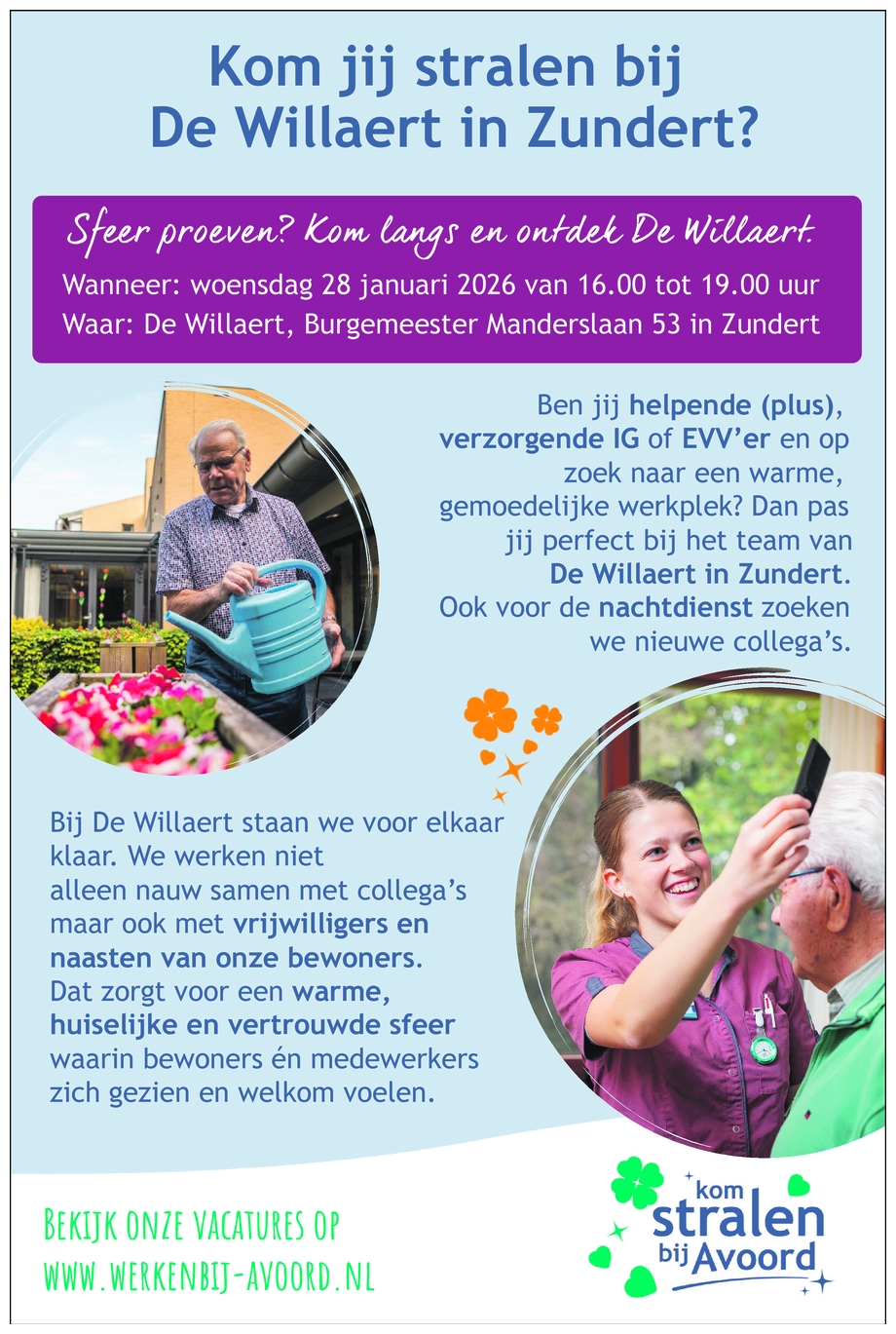 helpende (plus) verzorgende IG of EVV ér | BrabantWerkt.nl